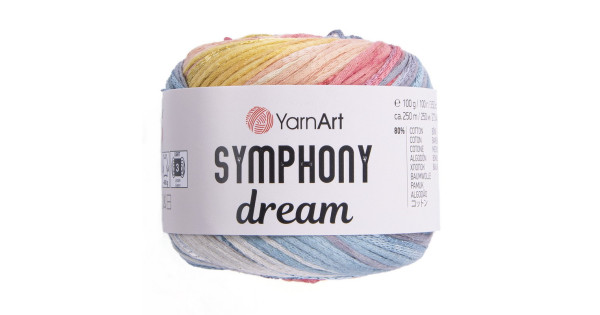 Купити пряжу YARNART Symphony Dream (Ярнарт Сімфонія Дрім)